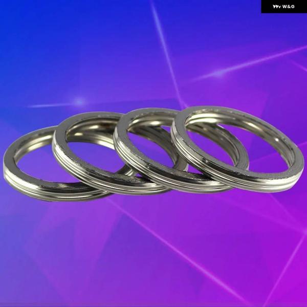 4PCS OD 45MM 内径36MM 5MM バイク マフラーガスケット ヤマハ YZF-R1 FZS1000 FJR1300 FZ-1N FZ-1S YZF-R6 FZ8 カスタム パーツ アクセサリーHigh-concerned ch...