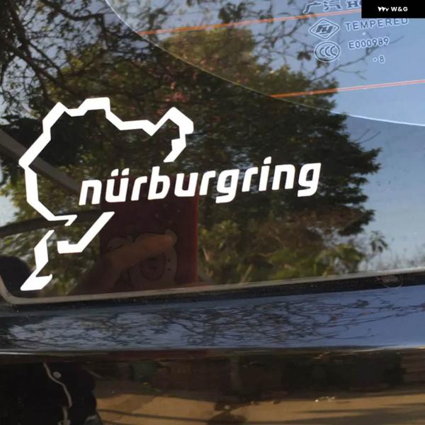 ニュルブルクリンクカーレース ロード ファニーバン 窓 バンパー VAG ユーロ ビニールデカー反射 ステッカー カスタム パーツ アクセサリーHigh-concerned chemical:NoneCategory:PVCType Of ...