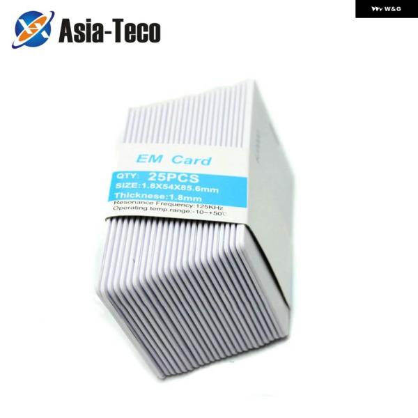 25台 1.8MM RFID 125KHZ エントリーアクセスカード EM カード IDカード RFID カード アクセス管理 時間管理 カスタム パーツ アクセサリーSmart card type:Not RecordedHigh-con...