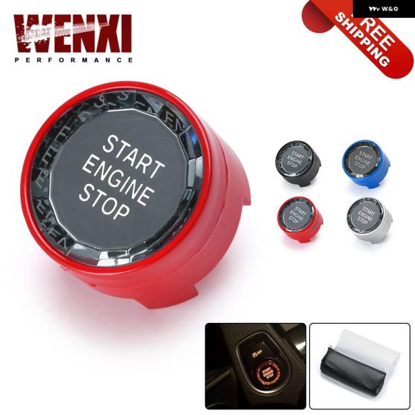 クリスタル スタート ストップ エンジン スイッチ ボタン BMW 1 2 3 4 5 6 7 X5 X6 F22 F30 F10 F32 F01 F15 G30 G31 G11 G12 G01 カスタム パーツ アクセサリーHigh-co...