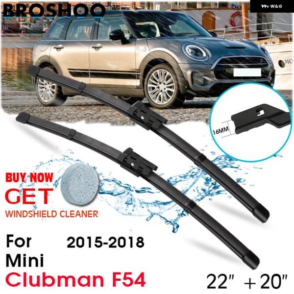 ワイパーブレード フロントウィンドウ フロントガラス ワイパーブレード MINI CLUBMAN F54 22インチ+20インチ 2015-2018 カスタム パーツ アクセサリーPlacement:FRONTYear:2018,2015Y...