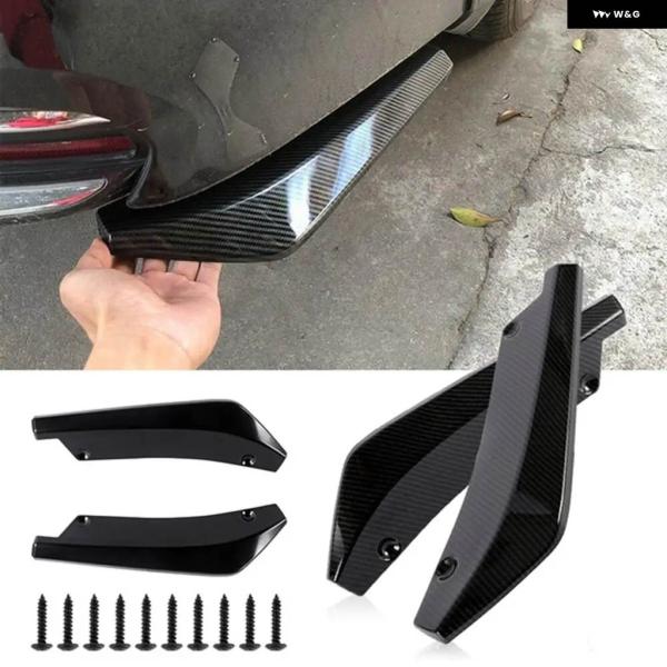 リアバンパーリップディフューザースプリッタースポイラーアウディ A3 8V A4 B5 B6 B7 B8 A6 C5 A5 TT Q3 Q5 Q7 A1 A2 A7 A8 S3 S4 R8 RS カスタム パーツ アクセサリーExterna...