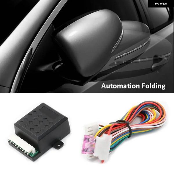 オートインテリジェントカーバックミラー折りたたみシステムリアビューオートサイドミラー折りたたみキットモジュールカー カスタム パーツ アクセサリーHigh-concerned chemical:NoneSpecial Features:Au...