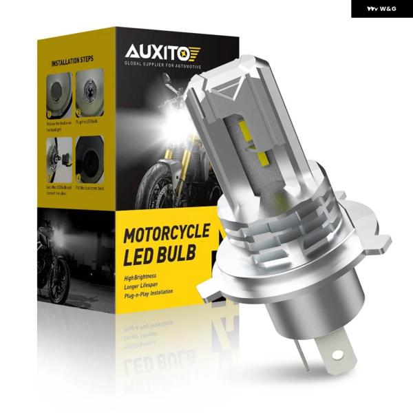 1個 1500LM ファンレス オートバイ ヘッドライト バルブ H4 HB3 HI LO LED ヘッドランプ バイク LED ライト ハーレー ホンダ XR 150 250用 カスタム パーツ アクセサリーHigh-concerned ...