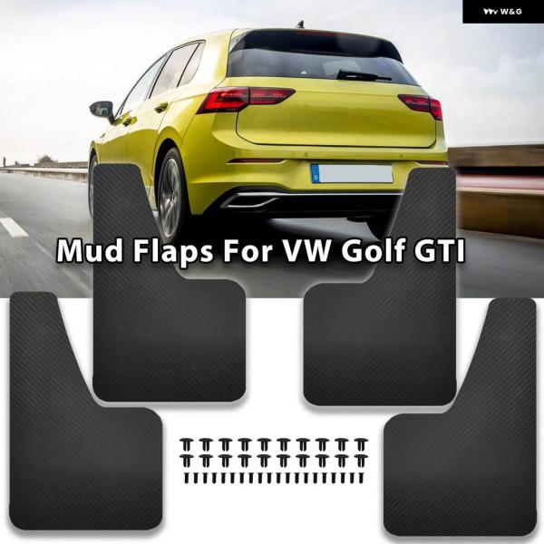 VW ゴルフ 2 3 4 5 6 7 8 GTI GTD R R32 MK1 MK2 MK3 TSI TDI エステートプラス用 フロントリア フェンダー カーボンカー カスタム パーツ アクセサリーHigh-concerned chemi...