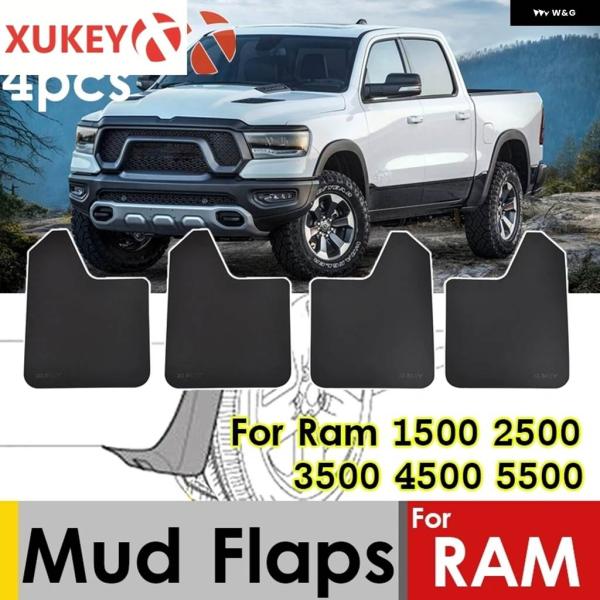 ダッジ ラム ピックアップ 1500 2500 3500 4500 5500 SRT-10 4X4 DRW ランブルビー マッドガード フェンダーフレア カスタム パーツ アクセサリーHigh-concerned chemical:None...