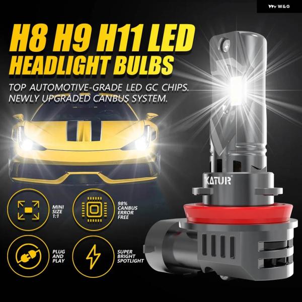 H8 H9 H11 H16 車用LED ヘッドライト フォグライト デイタイム ランニングランプ 6000K ホワイト 高出力 インフィニティ Q50 Q60用 カスタム パーツ アクセサリーHigh-concerned chemical:...