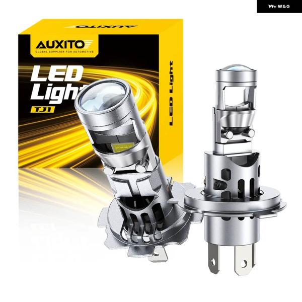 2個 20000LM 80W H4 プロジェクター LED ランプ ファンターボ H7 LED ライト バルブ CANBUS 9003 ハイ/ロービーム ヘッドライト 12V ホワイト カスタム パーツ アクセサリーHigh-concern...