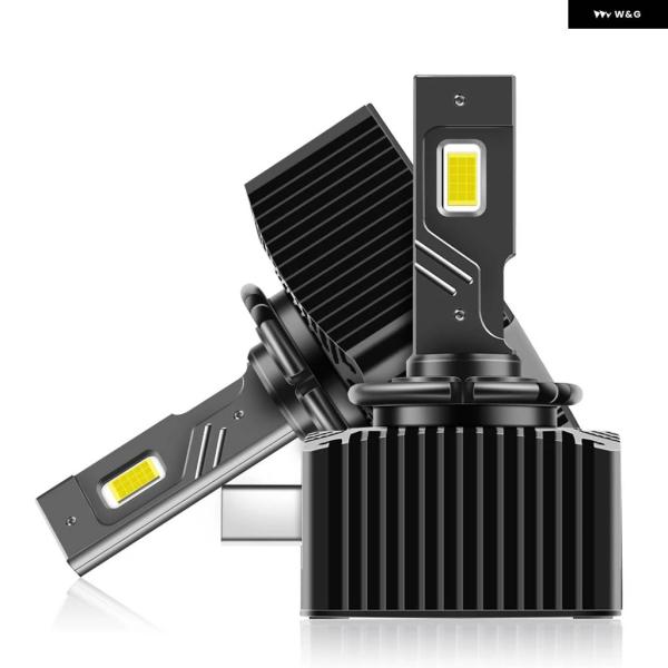 2個 1:1 D3S LED D1S D2S D4S LED 車用 ヘッドライト 120W 50000LM FAROS HID D1R D2R D3R D4R CANBUS キセノン 6000K カスタム パーツ アクセサリーHigh-co...