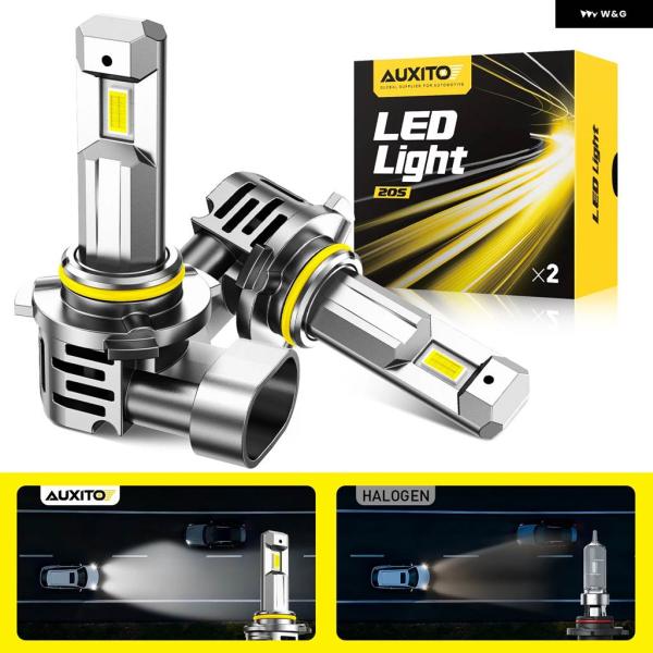 2個 TURBO 9005/HB3 LED ヘッドライト バルブ 30000LM H11 H8 9006/HB4 9012 HIR2 LEDハイ/ロービーム ヘッドランプ 6500K ホワイト 12V カスタム パーツ アクセサリーHigh...