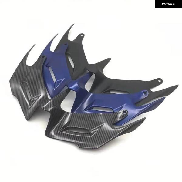 ヤマハ YZF R3R25 2014-2018 ウィングレット フィン フェアリング エアロダイナミクスカーボンロワーウィングカバー プロテクター ABSチップ カスタム パーツ アクセサリーProtective parts:Frame P...