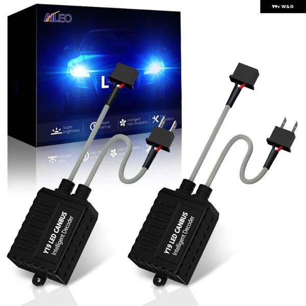 LED ヘッドライト CANBUSデコーダーH1 H4 H7 H11 H13 HB4 9005 H8 H9 9004 9007アンチフリッカー ハーネス バルブ 抵抗器 カスタム パーツ アクセサリーCar Brand:UniversalV...