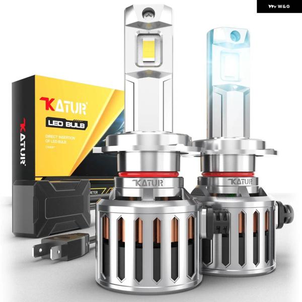 ファンとデコーダーCANBUS LEDカー ヘッドライト 2個セット H7ハイビーム ヘッドライト 100W 40000LM カー バルブ ホンダ カスタム パーツ アクセサリーHigh-concerned chemical:NoneCar...