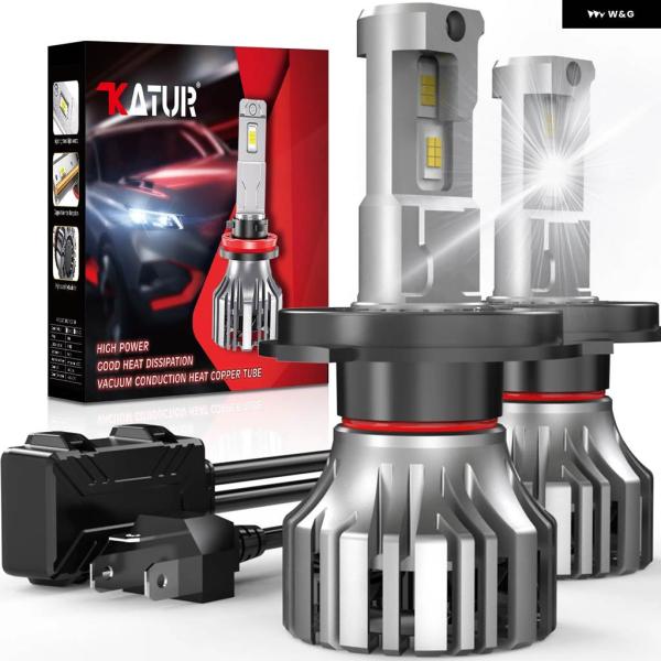 H4 LED バルブ 車用 ヘッドライト CANBUS ホワイト 20000LM 6500K ハイ/ロービーム LED ミニクーパー R55 R56 R57 R58 R60 R61用 カスタム パーツ アクセサリーCar Brand:Uni...