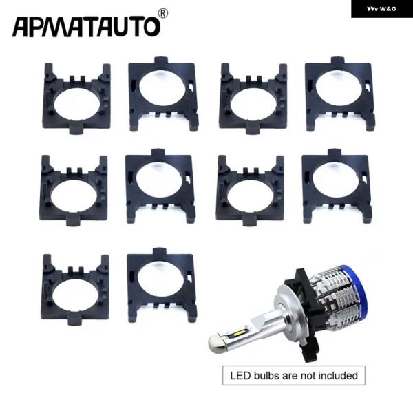 フォード フォーカス ロービーム ヘッドランプ レトロ用 LED ヘッドライト H7 バルブ アダプター ホルダー ソケット 10 個 カスタム パーツ アクセサリーHigh-concerned chemical:NoneItem Weig...