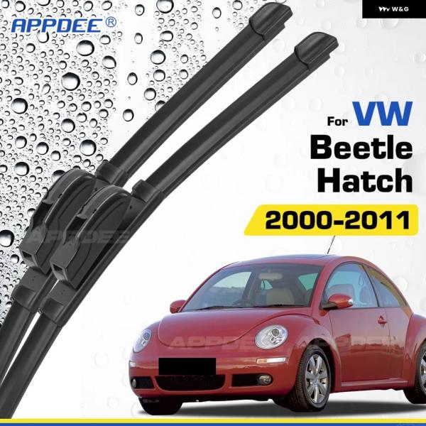 フォルクスワーゲン VW ビートル ハッチバック 9C 2000-2011 シリコンゴム ワイパー フロント ワイパー ブレード フロントガラス カスタム パーツ アクセサリーHigh-concerned chemical:NonePlac...