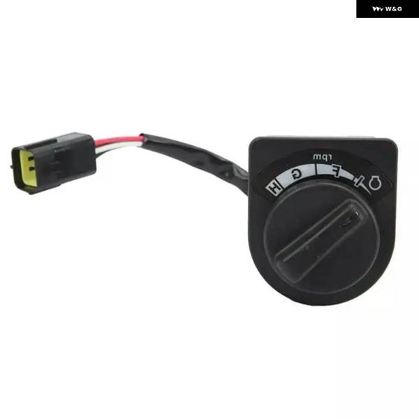 スロットルノブスイッチ 14708416 14725311 VOE14659775 VOLVO EC250D EC350D EC380D EC480D スロットルモーターノブ カスタム パーツ アクセサリーHigh-concerned ch...