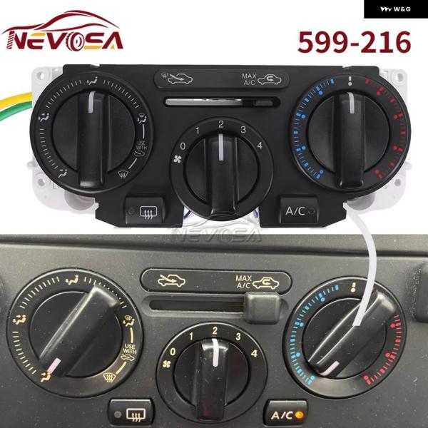 HVAC コントロール モジュール 2007-2011 日産 ヴァーサ 1.6L 1.8L A/C エアコン クライメート コントロール モジュール パネル 599-216 27510EL02A カスタム パーツ アクセサリーHigh-co...