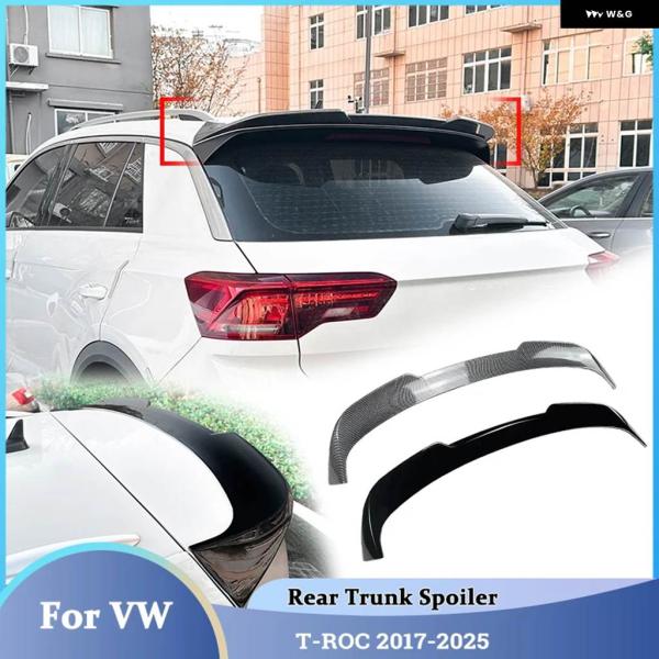 フォルクスワーゲン VW T-ROC 2017 2018 2019-2025 リア トランク ウィングスポイラー テールフィン カスタム パーツ アクセサリーHigh-concerned chemical:NonePlacement on ...
