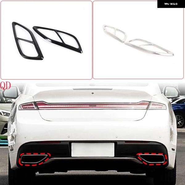 2個 リンカーン MKZ 2017-2021 車用テールスロートマフラー パイプ 装飾 カバー 車用アクセサリー カスタム パーツ アクセサリーHigh-concerned chemical:NoneItem Weight:374gItem...