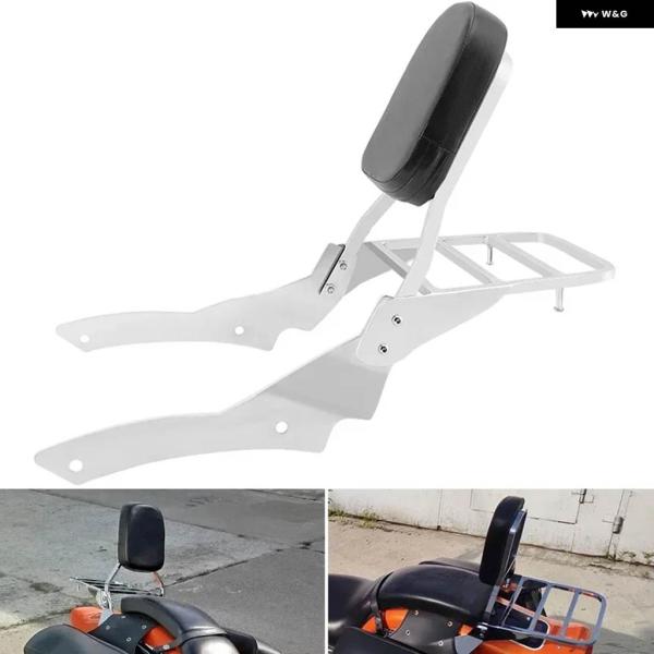 オートバイ シーシーバー バックレストリアパッセンジャーラック ヤマハ V STAR XVS400 650 モデル 1996-2017 カスタム パーツ アクセサリーHigh-concerned chemical:NoneModel Nam...