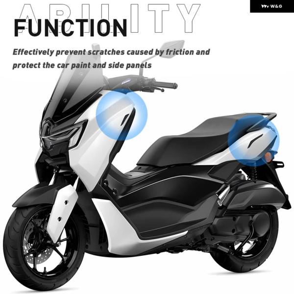 サイド フェアリング 傷防止 プロテクター ヤマハ N-MAX 155 125 NMAX TECH MAX 2025+ サイドボディ パネル ラバーブロック カスタム パーツ アクセサリーProtective parts:OtherHigh...