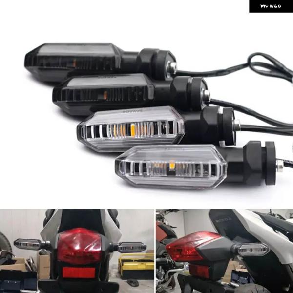 オートバイ ウインカー/ウィンカー/点滅灯/LED ウィンカーライト ホンダ CB125R 250R 300R 500F 650R XADV750 カスタム パーツ アクセサリーBattery Included:NoHigh-concern...