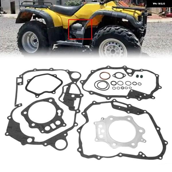 エンジン ガスケットキット は最適な圧縮を維持 ホンダ EMAN 450 4X4 TRX450ES TRX450S TRX450FE TRX450FM 1998-2004 カスタム パーツ アクセサリーHigh-concerned chem...