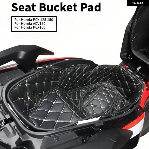 オートバイ リア トランク インナー クッション シートバケット 収納 ボックス ライナー パッド プロテクター ホンダ PCX 125 150 160 ADV150 カスタム パーツ アクセサリーProtective parts:Othe...