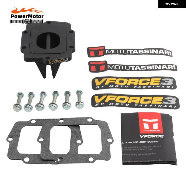 オートバイ リード バルブ V CE3 V308A カワサキ KX250 1987-2004 メインフォールド ブーツ インテーク パイプ バルブ レース カスタム パーツ アクセサリーHigh-concerned chemical:Non...