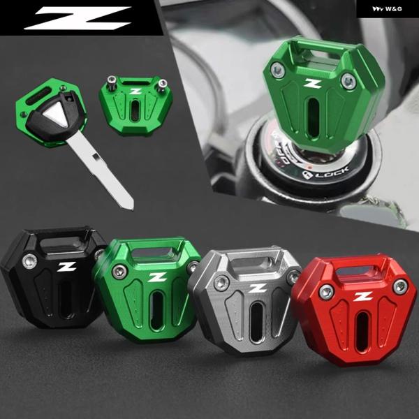 オートバイ キーカバー キャップキーケースシェル プロテクター カワサキ Z125 PRO Z250 Z300 Z400 Z650 Z750 R/L/S Z800 Z900 Z900RS Z1000 カスタム パーツ アクセサリーHigh-...