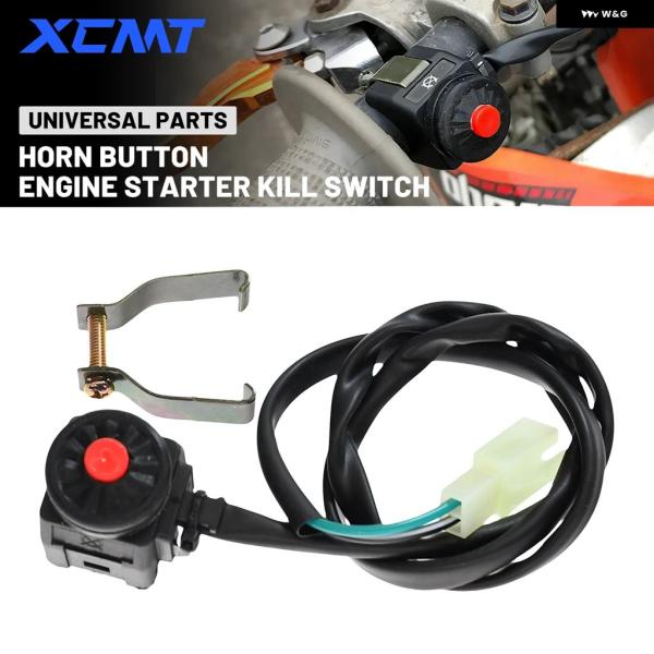 オートバイ /ATV スタート/キルスイッチ NO/OFF ホーン ボタン 共通オープン 電気コンバーター ダート バイク UVT カスタム パーツ アクセサリーHigh-concerned chemical:NoneSpecial Fea...