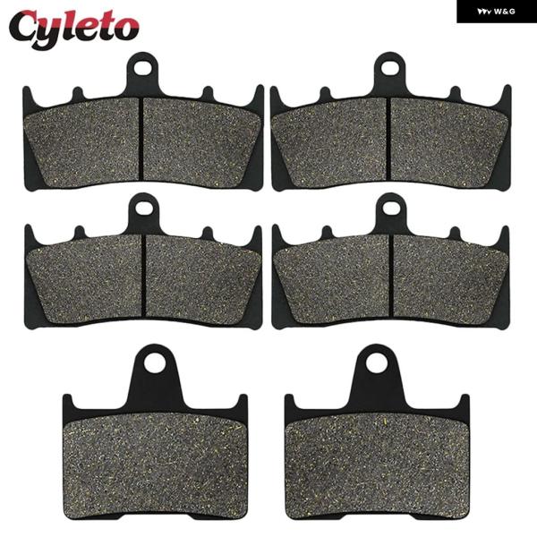 オートバイ 部品 フロントリアブレーキ パッド GSXR1000 K1 K2 2001 2002 GS1200 GV78A 2001 GSX1400 2001-2007 カスタム パーツ アクセサリーHigh-concerned chemi...