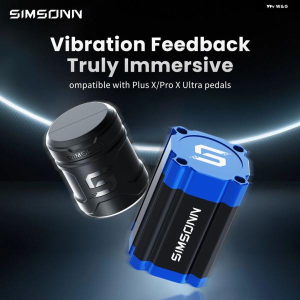 SIMSONN VAMVAM PROリニアモーター振動フィードバックハプティックリアクターPRO X ULTRAPLUS Xペダル コントロール ボックス なし カスタム パーツ アクセサリーHigh-concerned chemical:...