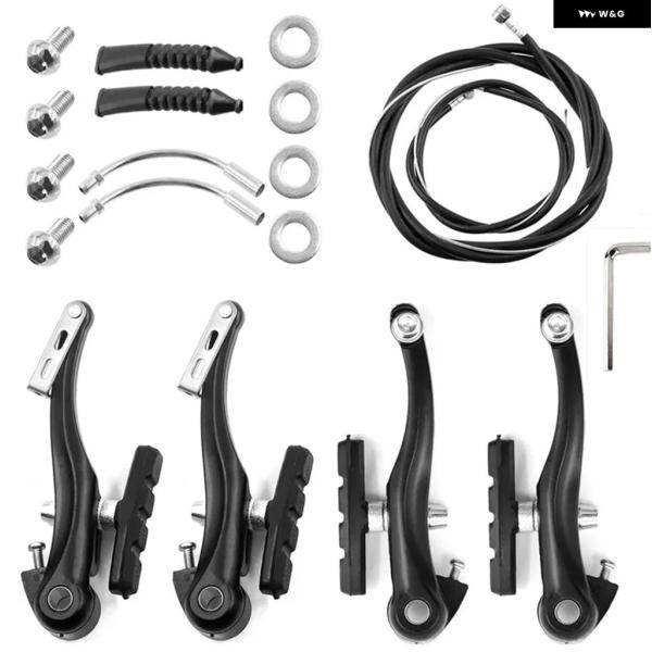 MTB バイクVブレーキ キャリパーセット ブレーキワイヤーマウンテン バイク BMXクルーザー リニアプルブレーキクランプ工具 カスタム パーツ アクセサリーHigh-concerned chemical:NoneUse:Mountain...