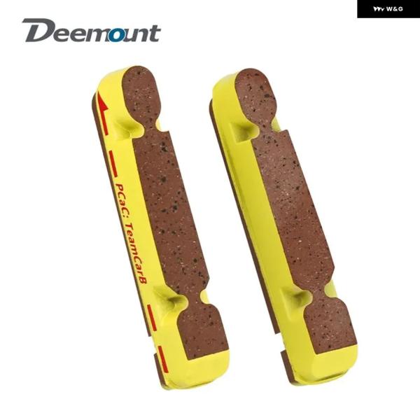DEEMOUNT 1/2/4/6/10ペア カーボンリムブレーキ パッド ロード バイク キャリパー ブレーキインサート カーボンホイール放熱技術 カスタム パーツ アクセサリーHigh-concerned chemical:NoneMod...
