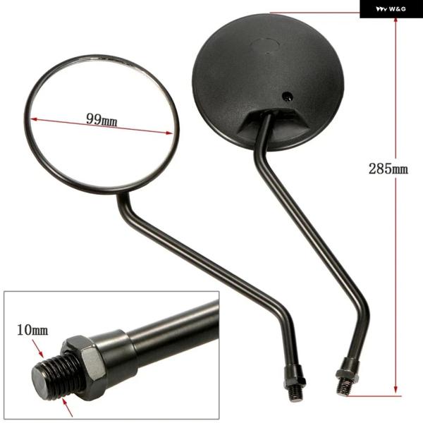 レギュラーABS 10MM オートバイ ミラー サイドミラー ハーレー ホンダ ヤマハ カスタム パーツ アクセサリーItem Width:10cmItem Weight:0.46kgItem Height:1cmItem Length:2...