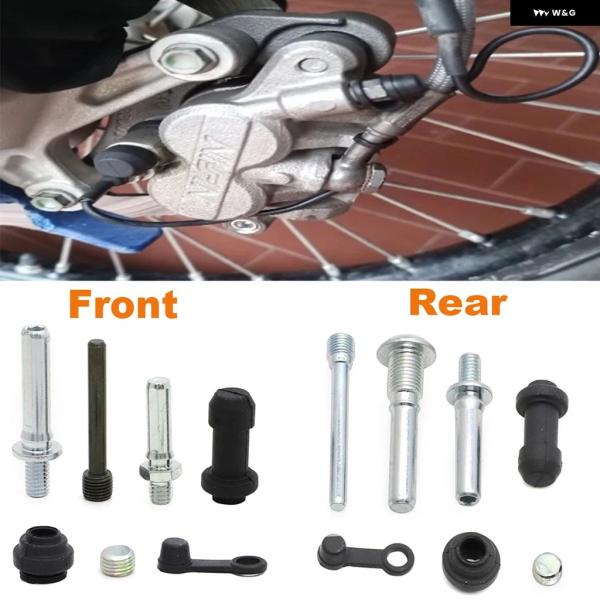 カワサキ ホンダ ヤマハ YZ 125 250 400 WR 250 450 426 フロント/リア ブレーキ キャリパー リペアキット ニッシン キャリパー ガイドピン カスタム パーツ アクセサリーHigh-concerned chem...