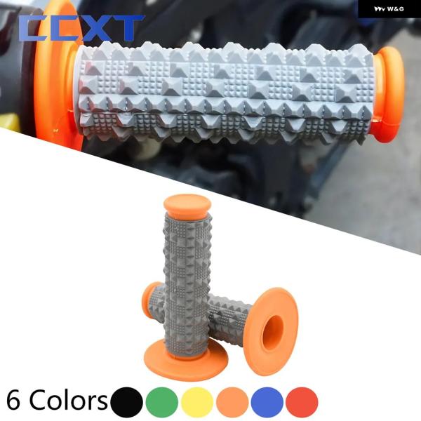 オートバイ 22MM 7/8インチ ハンドル グリップ 大粒ゴム製 ハンドルバー グリップ ハンド グリップ ATV KTM ホンダ ヤマハ カワサキ カスタム パーツ アクセサリーHigh-concerned chemical:NoneI...