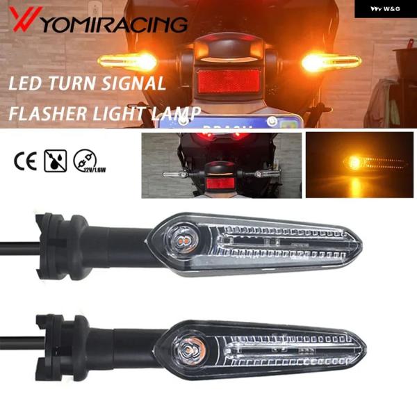LEDウィンカーライト ヤマハ MT07 XJ6 FZ6 MT09 TRACER 900 MT10 MT03 FZ25 オートバイ 点滅ウィンカー カスタム パーツ アクセサリーBattery Included:NoHigh-concern...