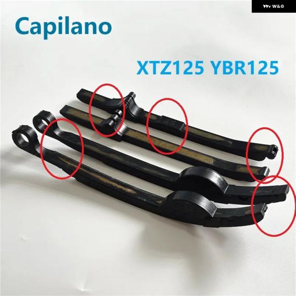 オートバイ YBR125 5VL CYL XTZ125 カムタイミング チェーン テンショナー レイヤープレート/ガイドプレートストリップキット ヤマハ 125CC YBR 125 カスタム パーツ アクセサリーHigh-concerned...
