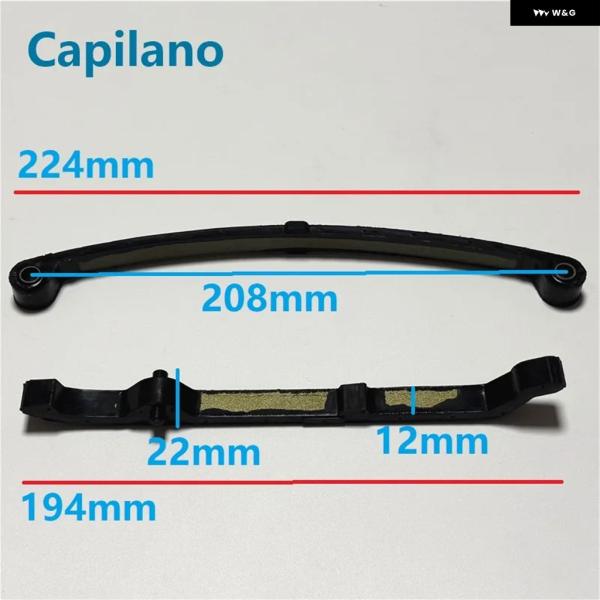 長さ224MM オートバイ カムタイミング チェーン テンショナー レイヤープレートガイドプレートストリップキット ホンダ CB125 XL125 125CC XL 125 キックスタート カスタム パーツ アクセサリーHigh-conce...
