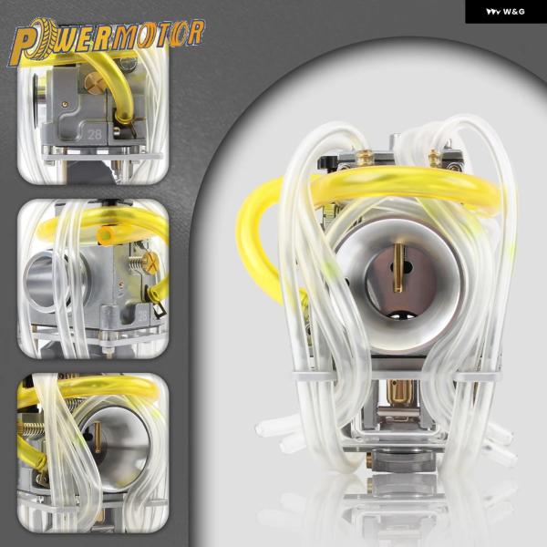 オートバイ キャブレター 24 26 28 30 32 34MM パワージェット KTM ヤマハ ホンダ LECTRON BILLETRON MINI PWK パーツ カスタム パーツ アクセサリーHigh-concerned chemic...
