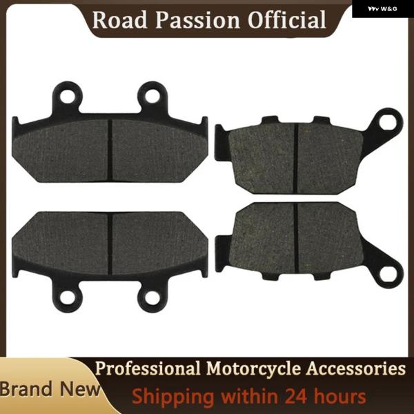 オートバイ フロントリアブレーキ パッド ホンダ XL600 XL 600 TRANS ALP 1991-1993 NX650 NX 650 DOMINATOR 1988-1996 NX500 1992-1996 カスタム パーツ アクセサ...