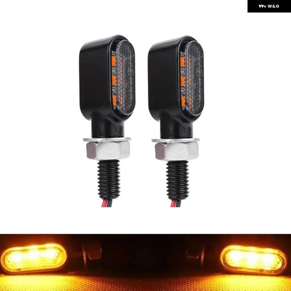 8MMミニLED オートバイ ウインカーライト ランプ インジケーター ブリンカークリグノタントモトLED ホンダ ヤマハ カワサキ 12V カスタム パーツ アクセサリーHigh-concerned chemical:NoneItem T...