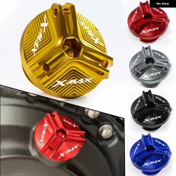 ヤマハ 300 XMAX300 XMAX250 2017 - 22 オートバイ エンジン オイル キャップ ボルト 燃料 フィラー キャップ カスタム パーツ アクセサリーProtective parts:Engines &amp;amp;...