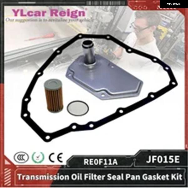 JF015E RE0F11A JF015 トランス ミッション オイル フィルター シールパンガスケットキット 車 日産 セントラ ノート ティーダ SKD 31397-3JX0A 31726-3JX0A カスタム パーツ アクセサリーHi...
