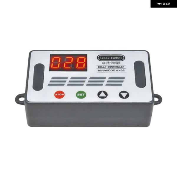 DC 5V-30V デュアルMOS タイムディレイリレー ハイレベルトリガー LED デジタル表示 サイクルタイムタイマー ディレイスイッチ回路 12V 24V 0-999 カスタム パーツ アクセサリーApplicable Object:...
