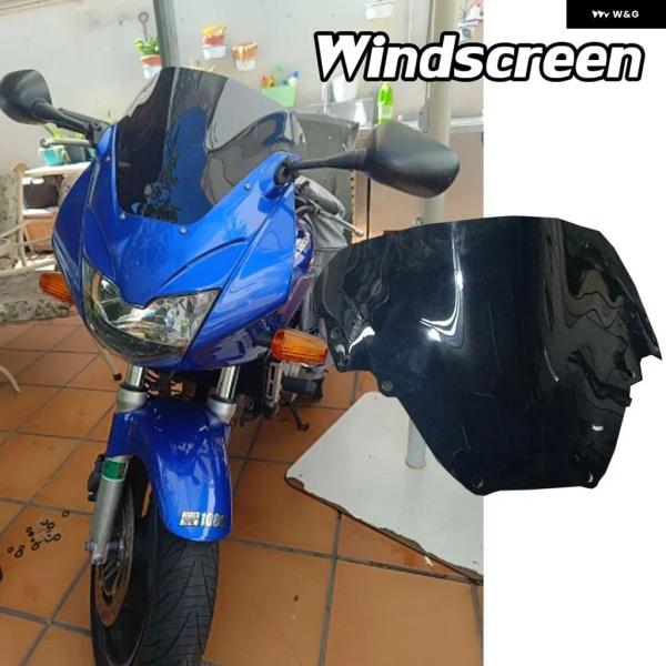 ホンダ ホーネット 600 ウインドスクリーン オートバイ ウインドシールド ウインド ディフレクター スクリーン 600F CB600 F S ホーネット-600 2001 2002 カスタム パーツ アクセサリーHigh-concern...