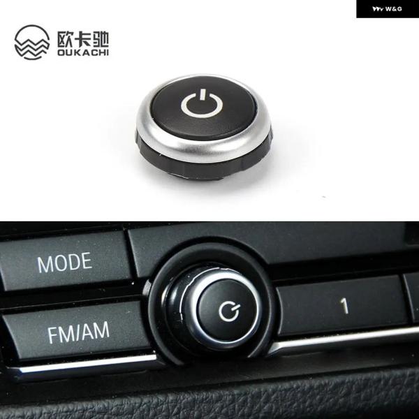 フロント コンソール ラジオ スイッチボリュームノブCDマシンスイッチ ボタン BMW F10 F02 F07 F15 F16 7シリーズ 5シリーズ 525 カスタム パーツ アクセサリーHigh-concerned chemical:N...